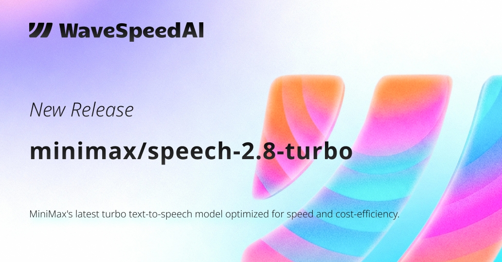 MiniMax Speech 2.8 Turbo | High-Definition Text-To-Speech AI Model ...