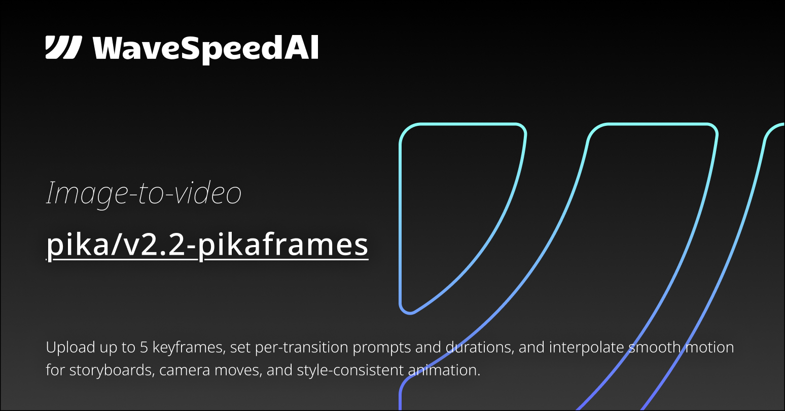 Pika V2.2 Pikaframes | Keyframe Image-to-Video (5 Keys, 25s) | WaveSpeedAI